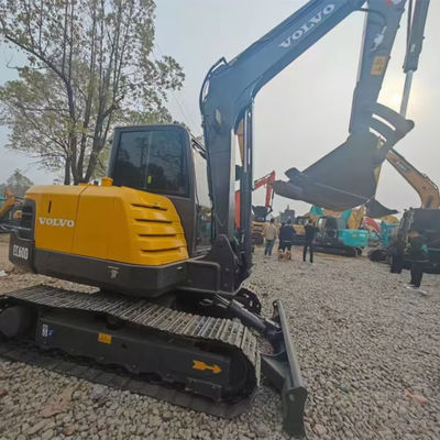 Second-hand Volvo EW60 Wheel Machinery Mini Excavator Small Digger ...